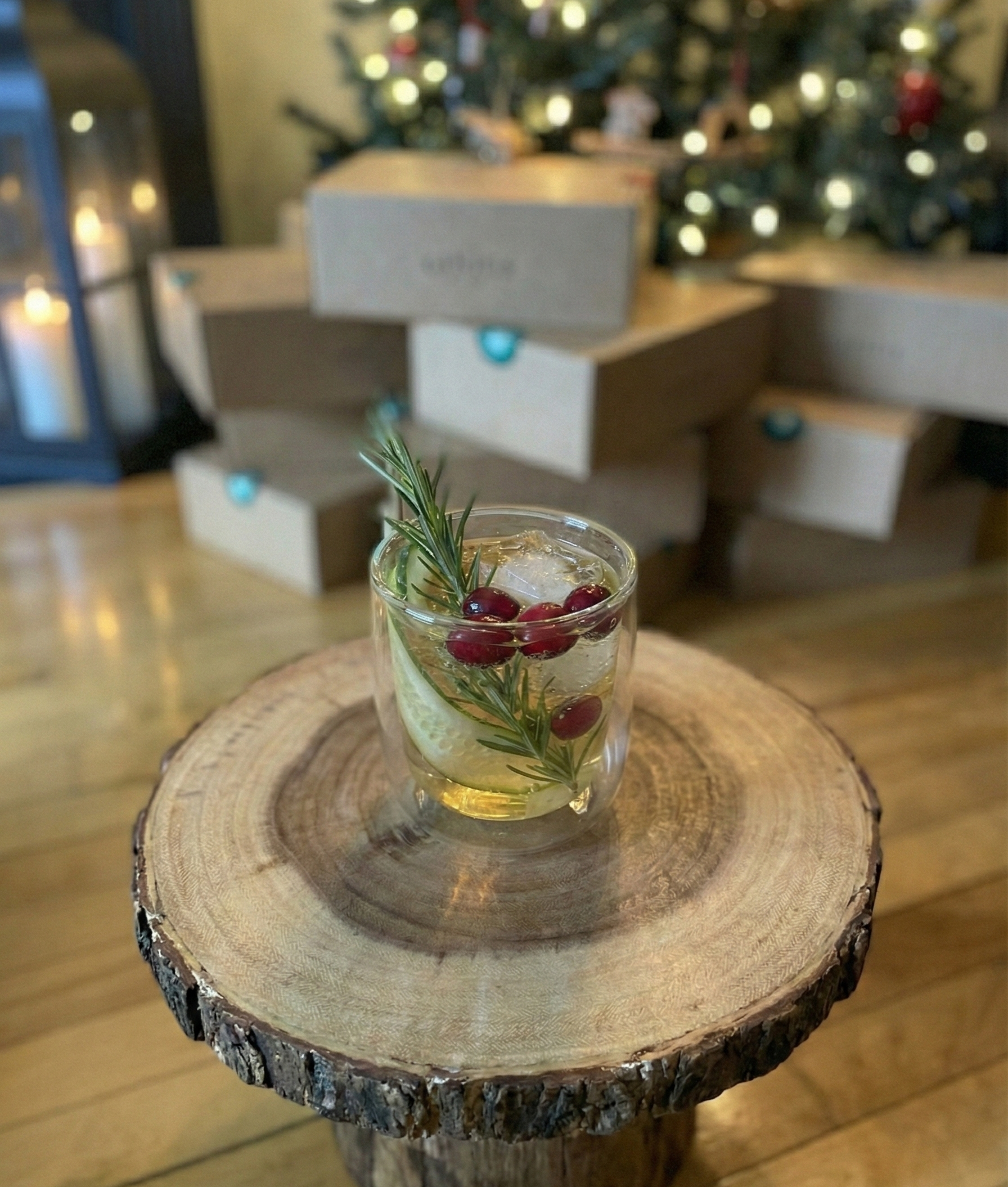 Recette Cocktail Concombre : Gin maison facile pour Noël